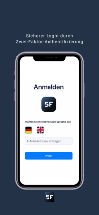 Die 5F App: Ihr flexibler und bequemer Begleiter für 5F unterwegs